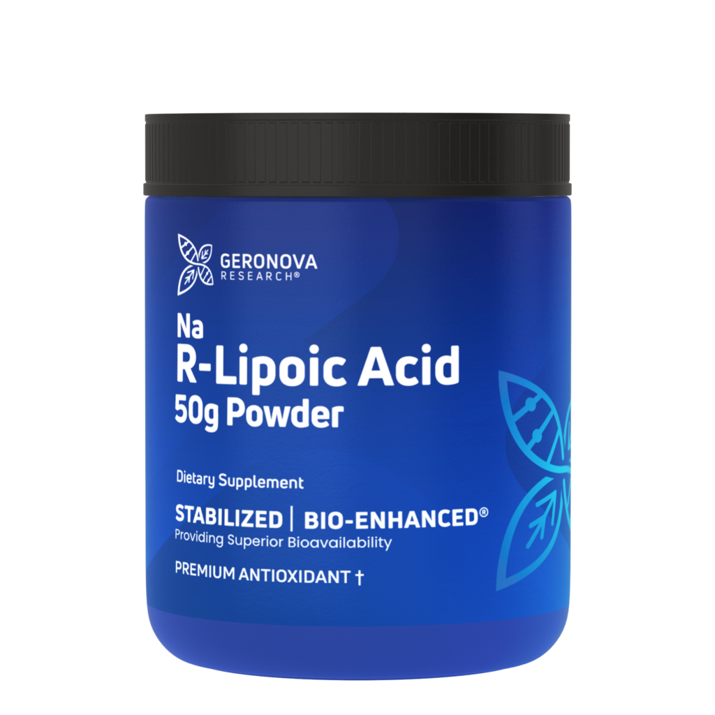 Na RLA Powder 50g – GeroNova Research